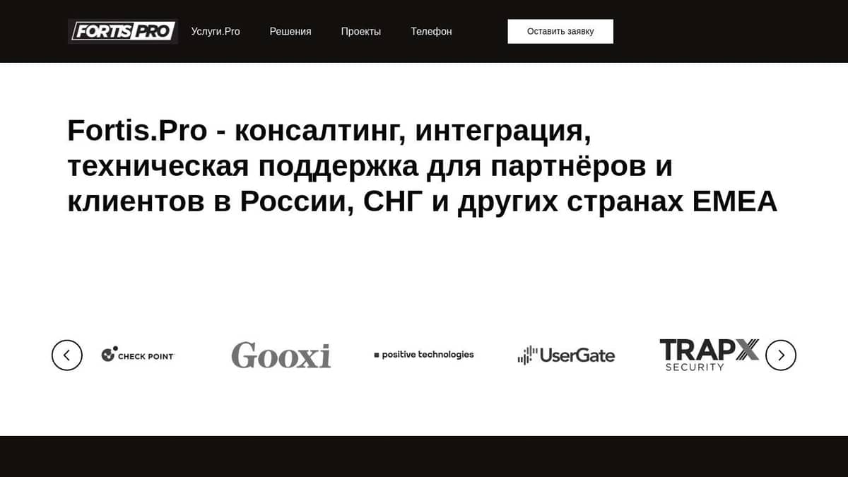 Fortis.Pro - новое поколение профессиональных ИТ-сервисов